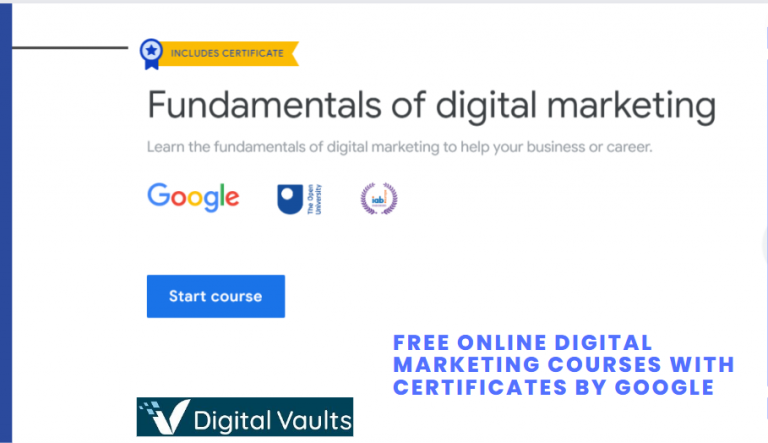 Free Online Digital Marketing Courses with Certificates from Google ...