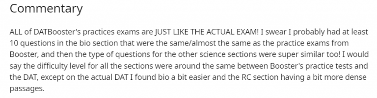DAT Booster (Booster Prep) Review & Discount Code 2024 : Is it Worth ...